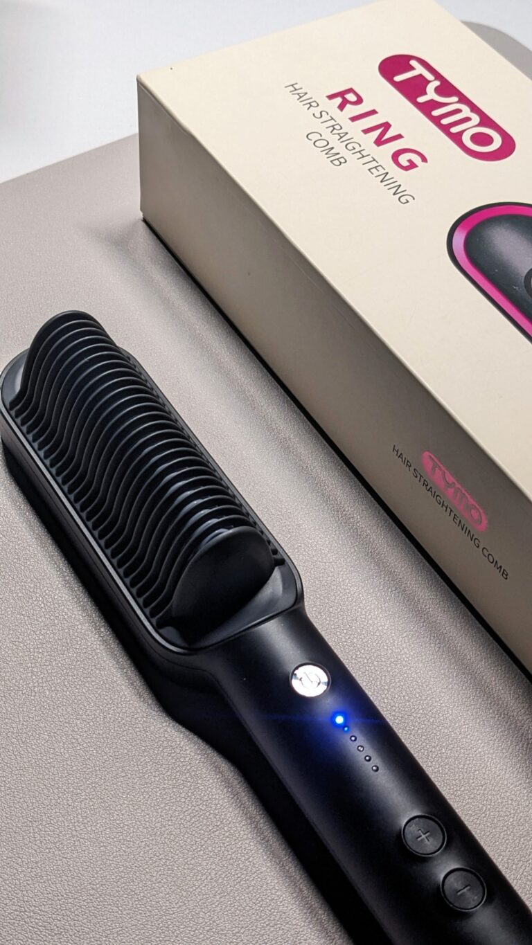 Tymo Ring Hair Straightening Comb Review - 4C Nappy Hair